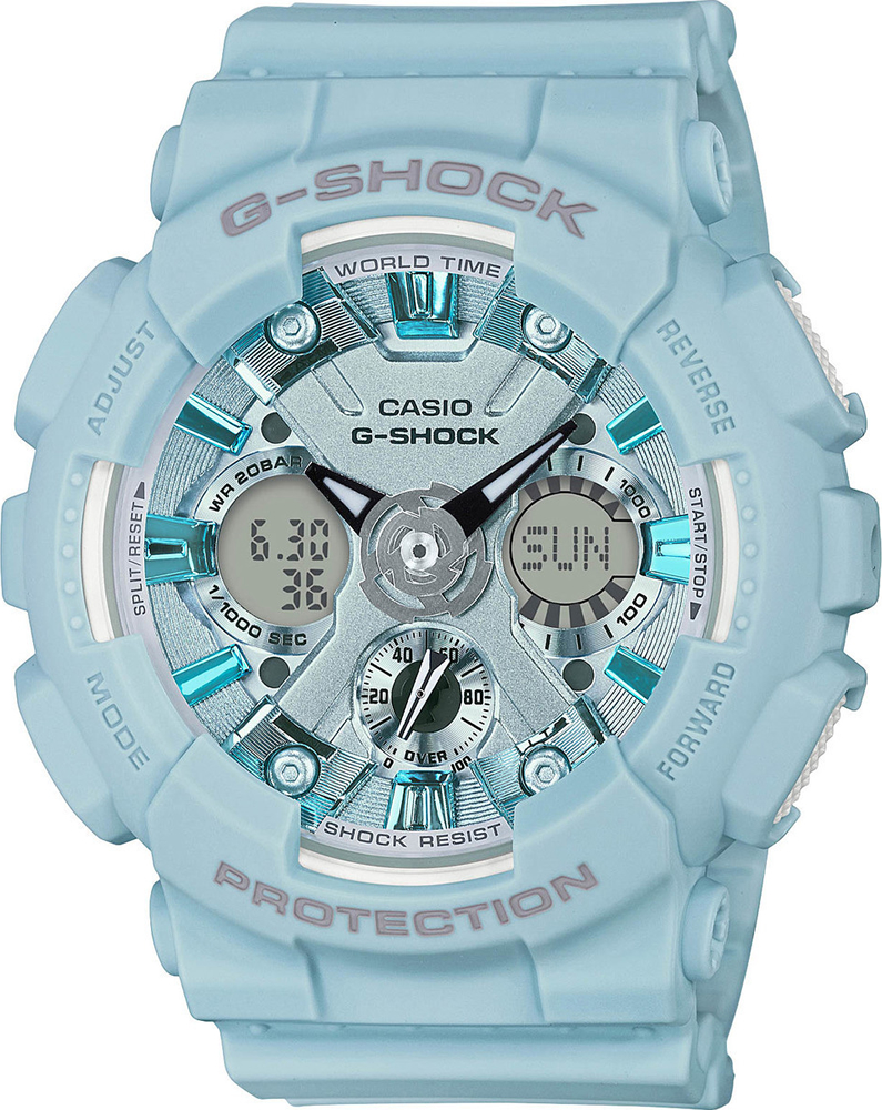 Часы Casio G-Shock GMA-S120DP-2AER — купить женские наручные часы ...