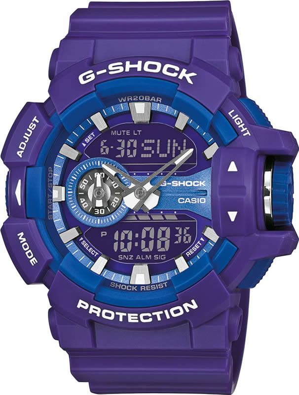 Часы Casio G-Shock GA-400A-6A — купить наручные часы в интернет-магазине Ankerwatch.ru по цене 7 ...