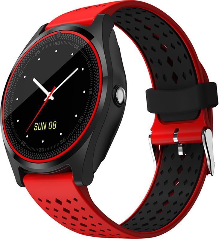 Часы Smart Watch V9 (красный) — купить наручные часы в интернет ...