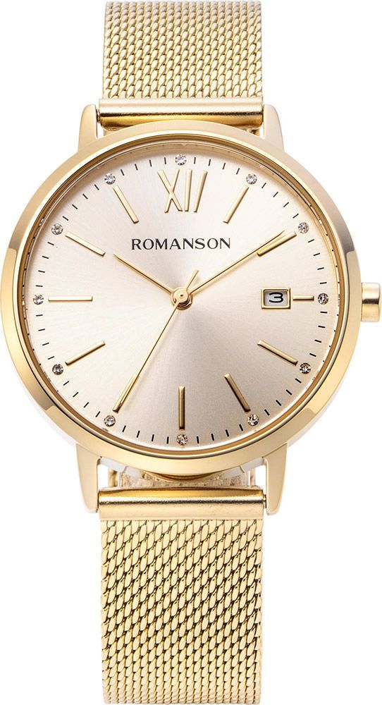 Часы Romanson TM8A42LLG(GD) — купить наручные часы в интернет-магазине ...