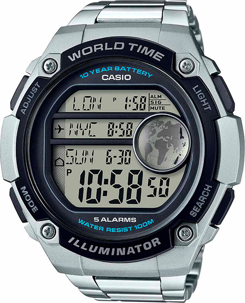 Часы Casio Collection AE-3000WD-1A — купить наручные часы в интернет ...